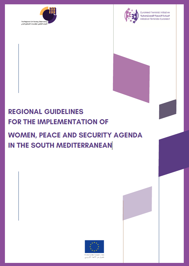 Regional Guidelines for The Implementation of Women, Peace and Security ...