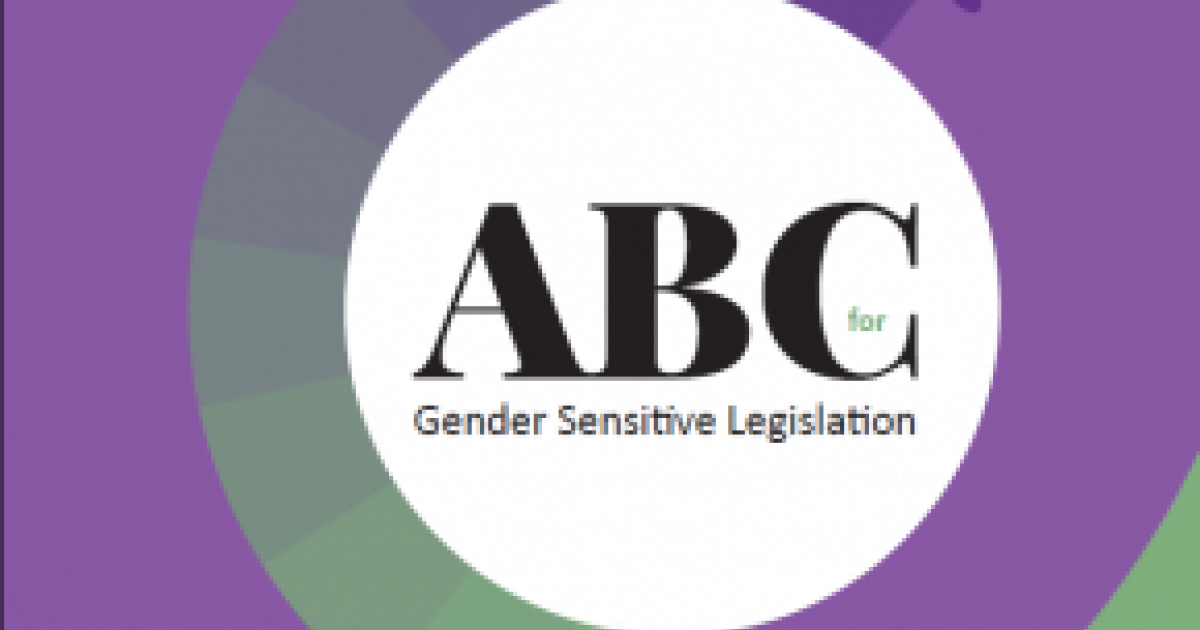 ABC for a Gender Sensitive Legislation | EFI-RCSO
