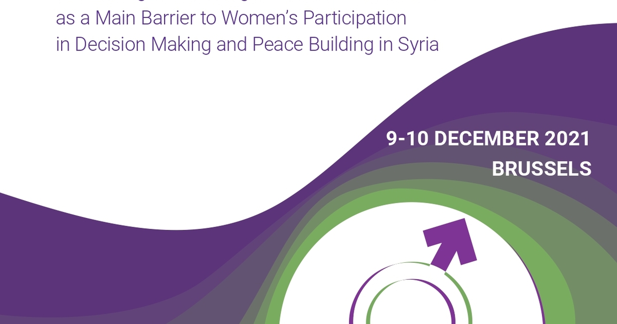 REPORT: Syrian Women's Rights Civil Society Conference | EFI-RCSO
